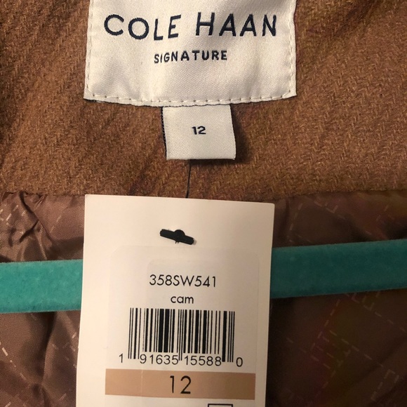 Cole Haan | Jackets & Coats | Brand New Cole Haan Signature Wool Twill ...